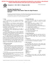 ASTM A192/A192M-91(2001) - 15/12/1991 | All-Standards